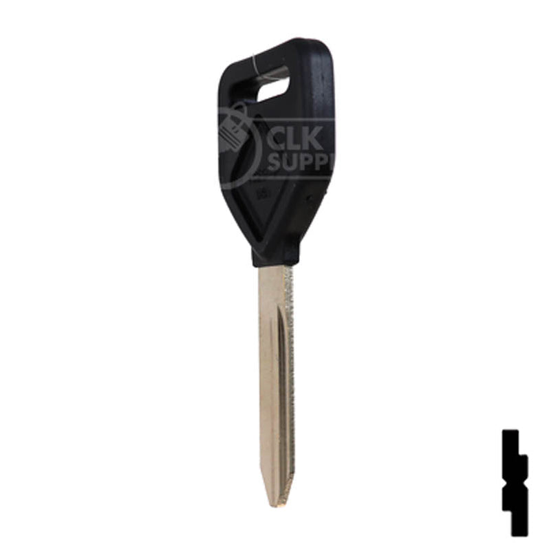 Uncut Plastic Head Key Blank | Freightliner, International, Volvo | 16