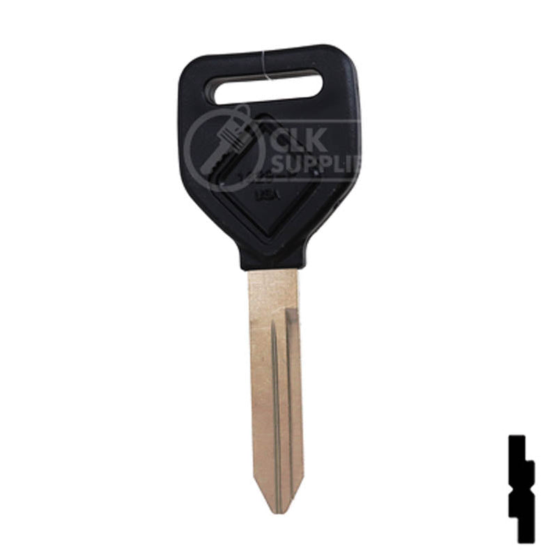 Uncut Plastic Head Key Blank | Freightliner, International, Volvo | 16