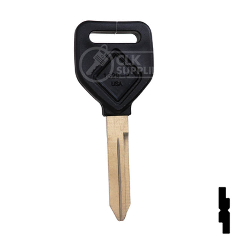 Uncut Plastic Head Key Blank | Freightliner, International, Volvo | 16