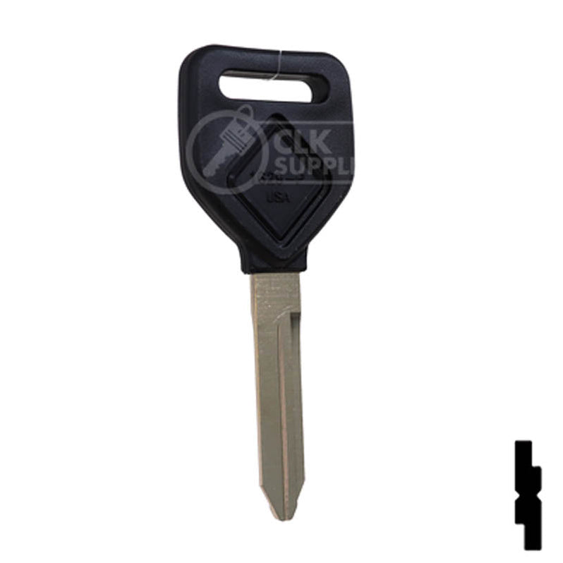 Uncut Plastic Head Key Blank | Freightliner, International, Volvo | 16