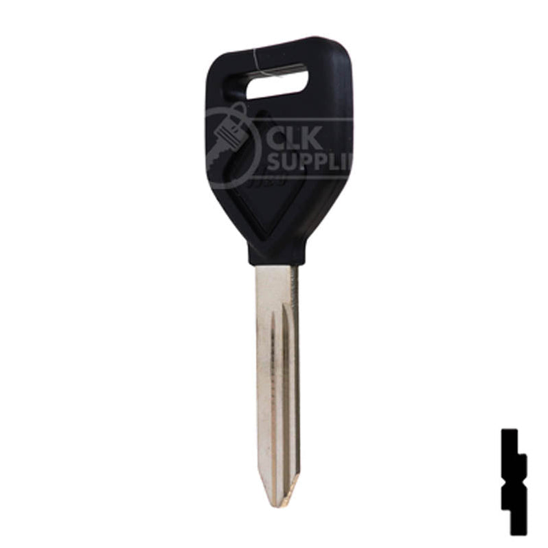 Uncut Plastic Head Key Blank | Freightliner, International, Volvo | 16