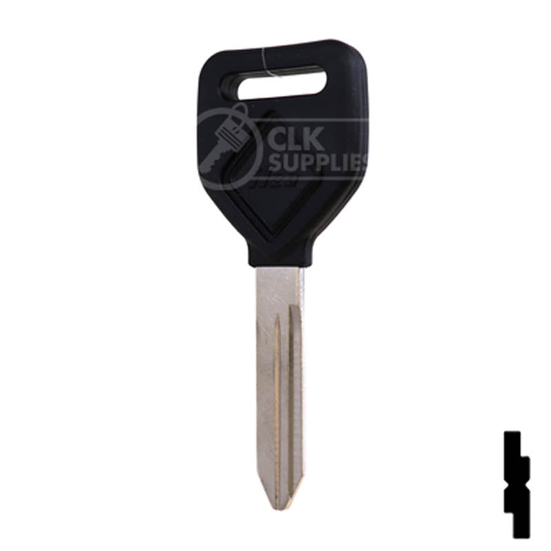 Uncut Plastic Head Key Blank | Freightliner, International, Volvo | 16
