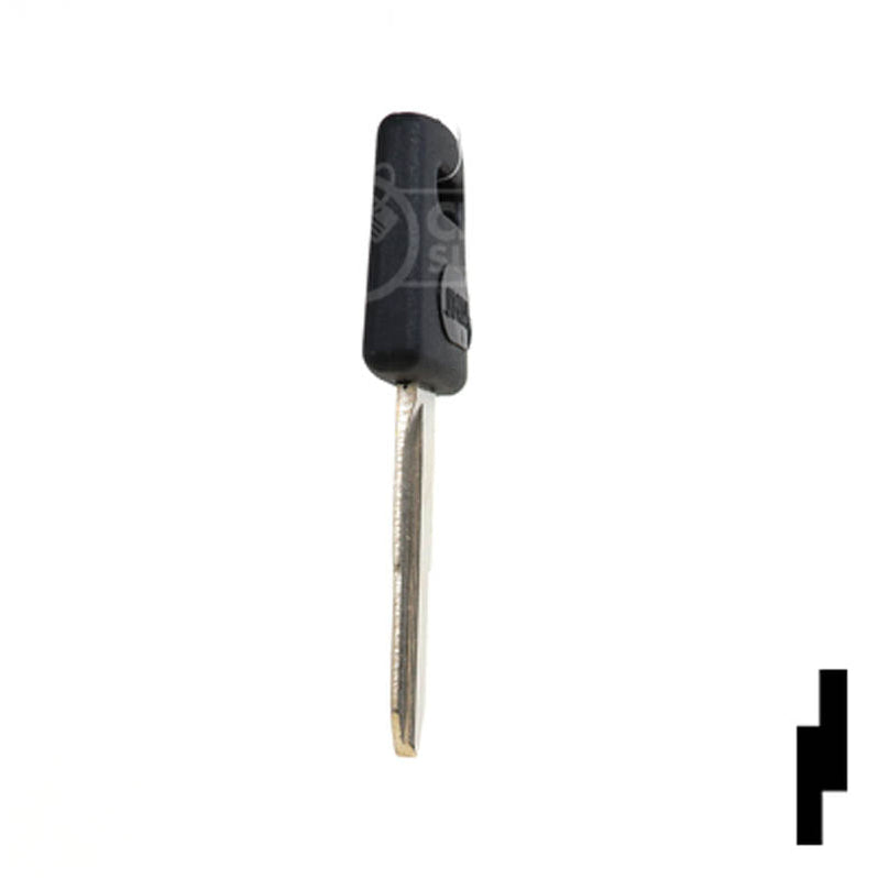 Uncut Plastic Head Key Blank | Honda | X138-P, HD75-P