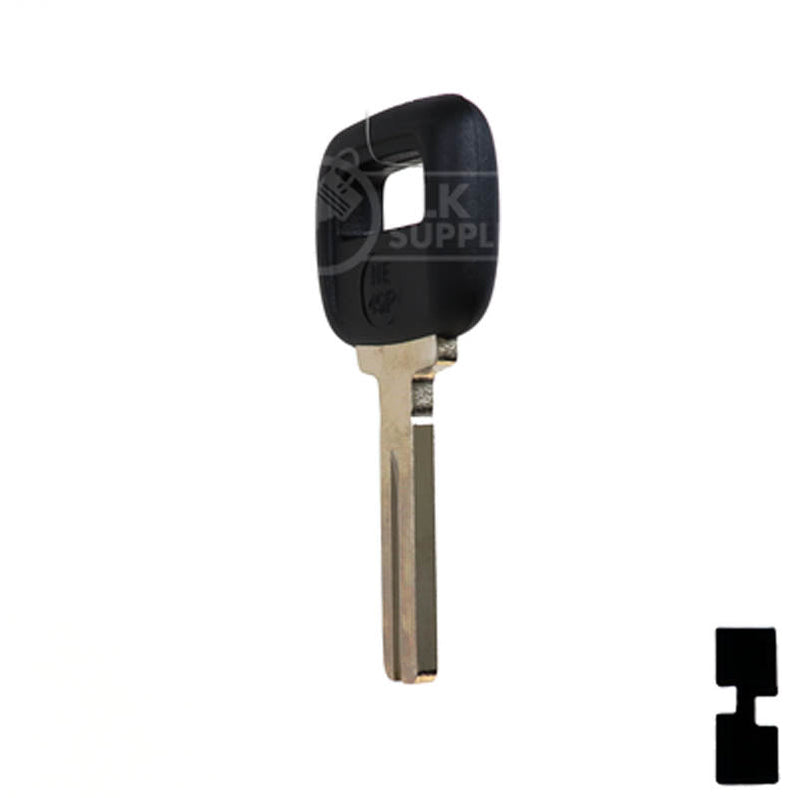 Uncut Plastic Head Key Blank | Volvo | S66NN-P