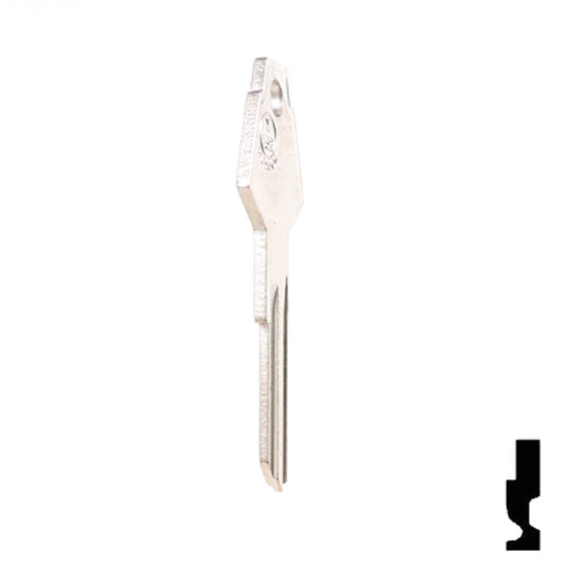 Uncut Key Blank | Chrysler, Dodge, Plymouth | Y152, P1770U