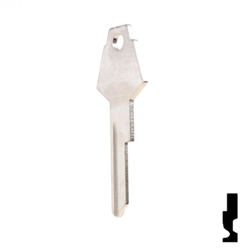 Uncut Key Blank | Chrysler, Dodge, Plymouth | Y152, P1770U