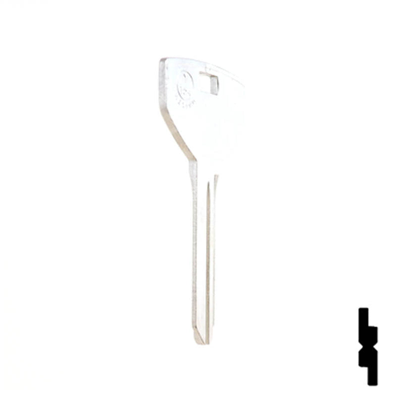 Uncut Key Blank | Chrysler | Y154, P1789