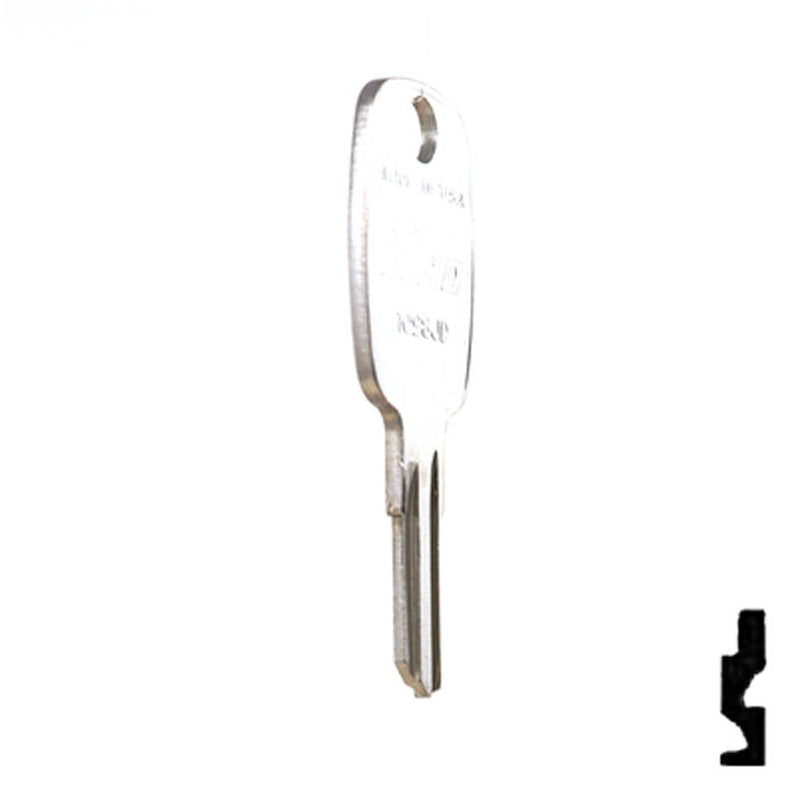 Uncut Key Blank | John Deere | 1098JD