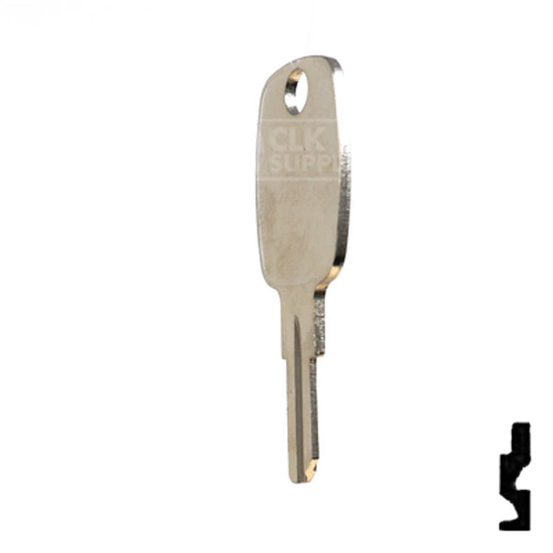 Uncut Key Blank | John Deere | 1098JD