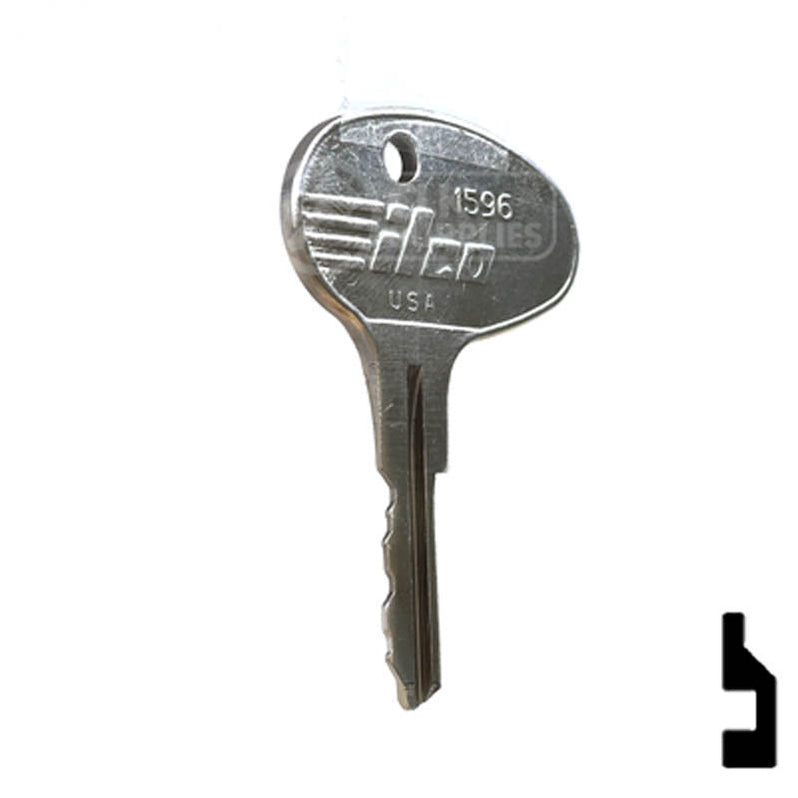 Precut Key Blank | Caterpillar, Mitsubishi | 1596
