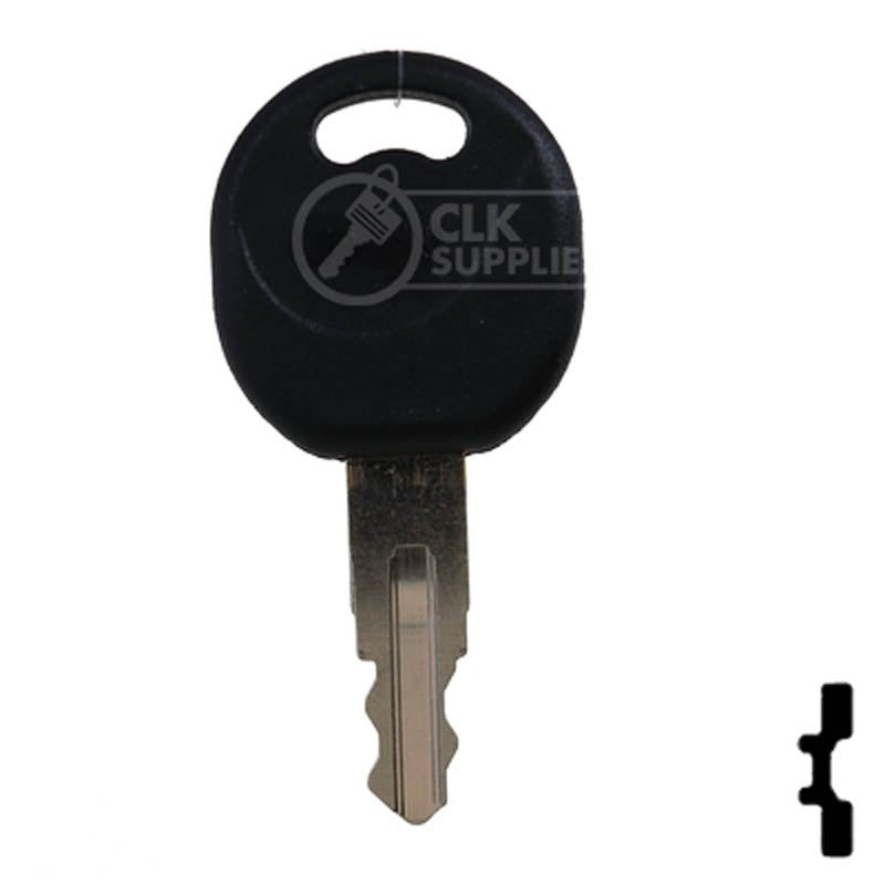 Precut Key Blank | Caterpillar | CAT-1.P1S