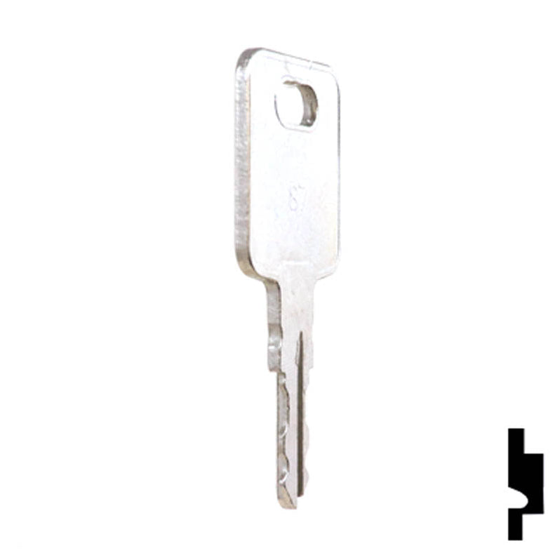 Precut Crane Key | Manitowoc, Global Link, RV Motorhome | EQ-87