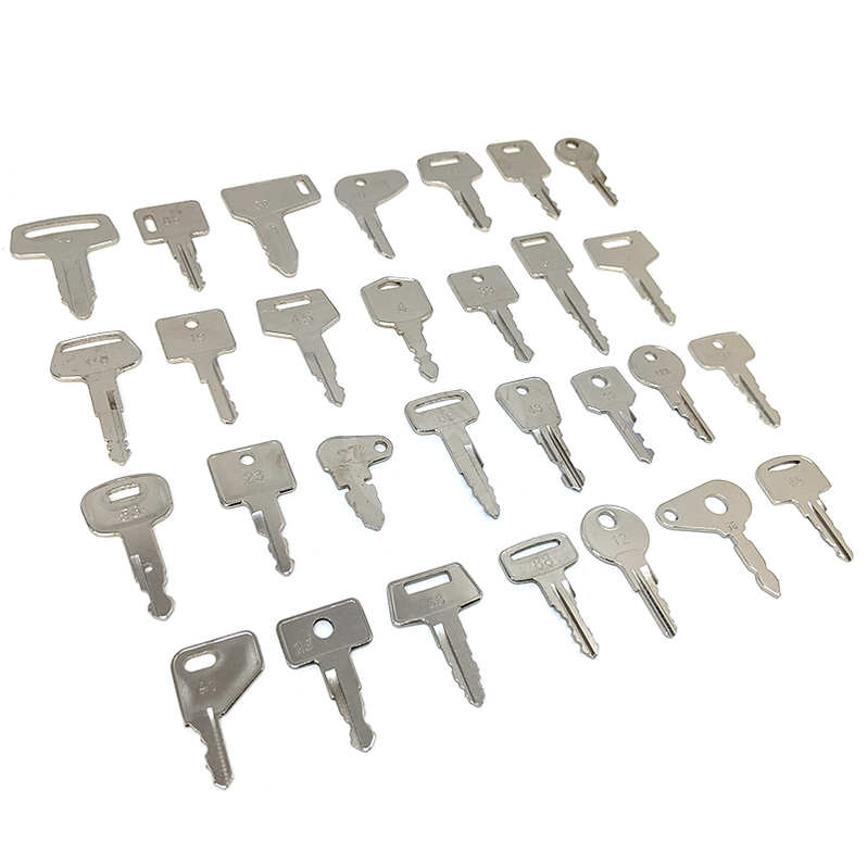 Precut Equipment Keys | Top 100 Construction Equipment Keys