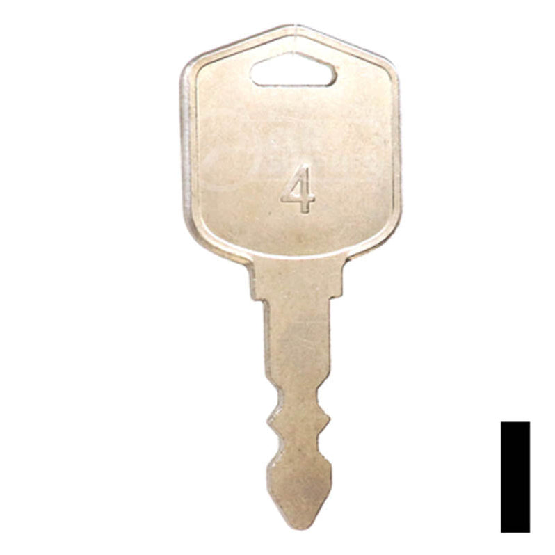 Precut Tractor Key | Kubota, Doosan, Daewoo | EQ-4, BD556