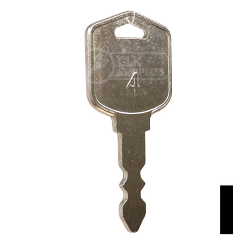 Precut Tractor Key | Kubota, Doosan, Daewoo | EQ-4, BD556