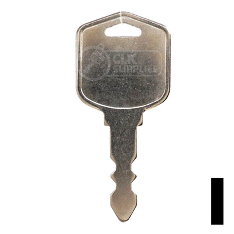 Precut Tractor Key | Kubota, Doosan, Daewoo | EQ-4, BD556