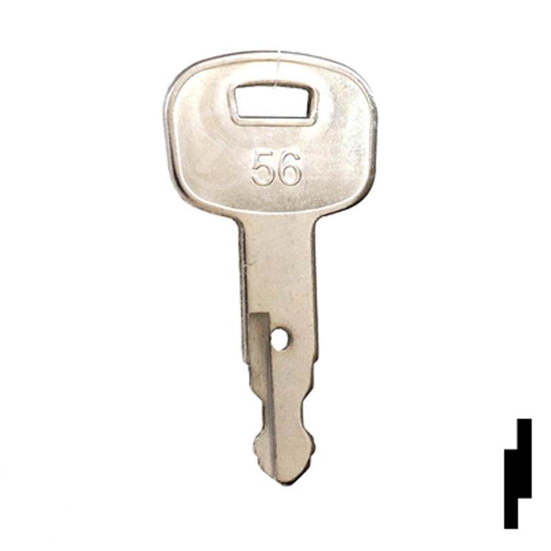 Precut Tractor Key | Kubota | EQ-56, 459A