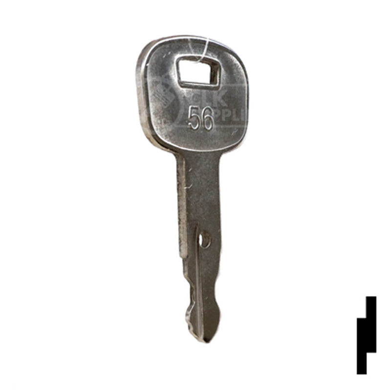 Precut Tractor Key | Kubota | EQ-56, 459A
