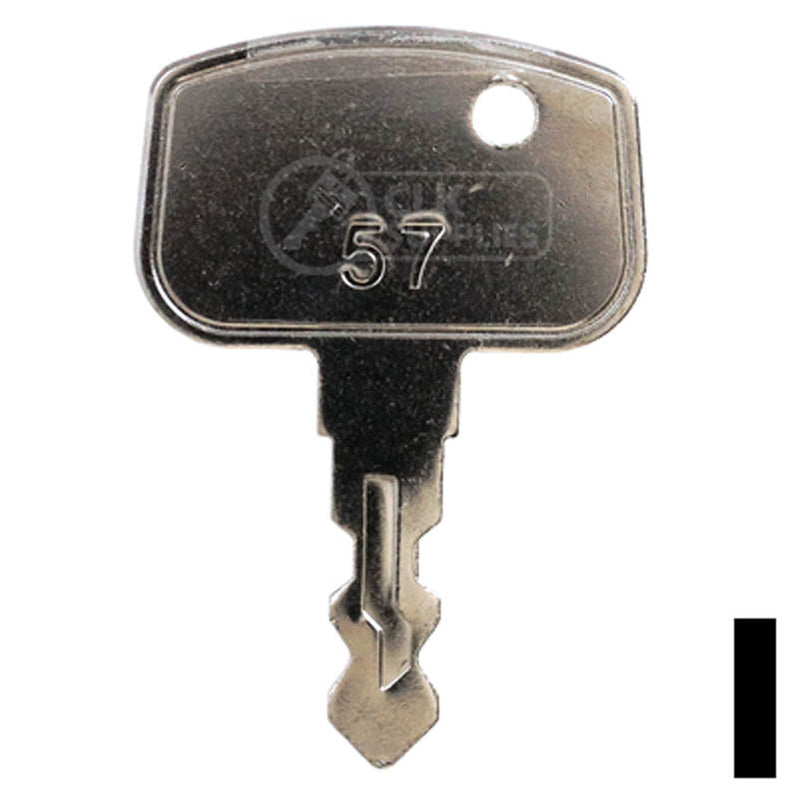 Precut Tractor Key | Kubota | EQ-57, 68920