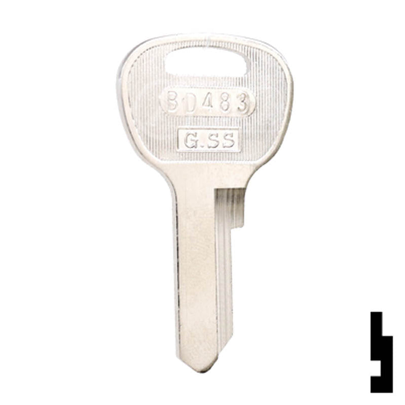 Uncut Equipment Key | Yanmar, Boats | BD483