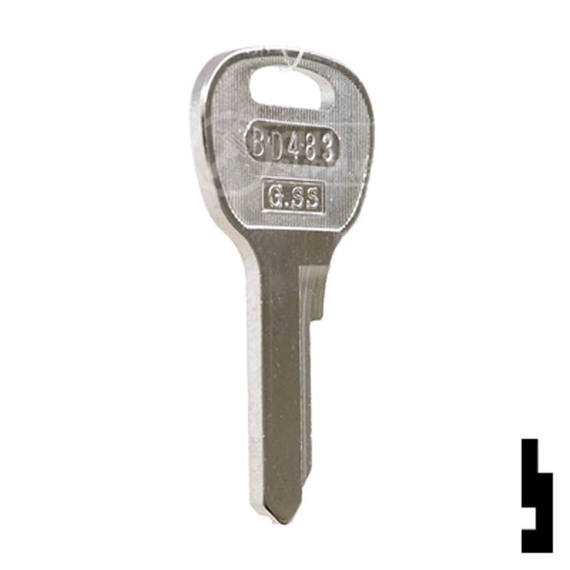 Uncut Equipment Key | Yanmar, Boats | BD483