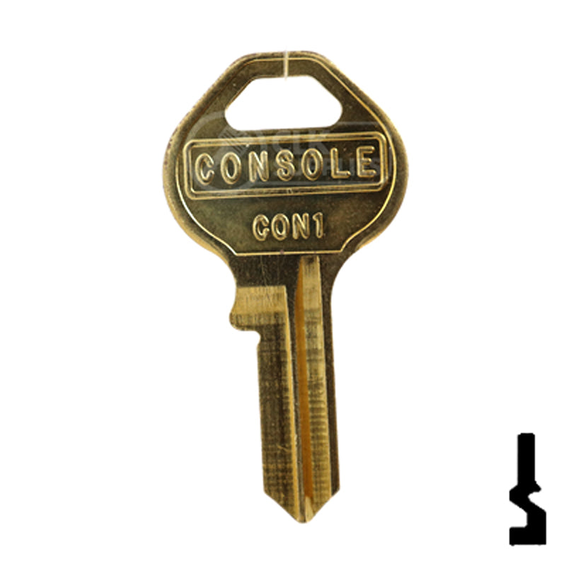 Uncut Key Blank | Console | BD1, CON1