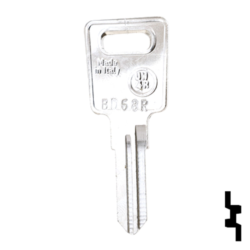 Uncut Key Blank | Errebi | BD68R