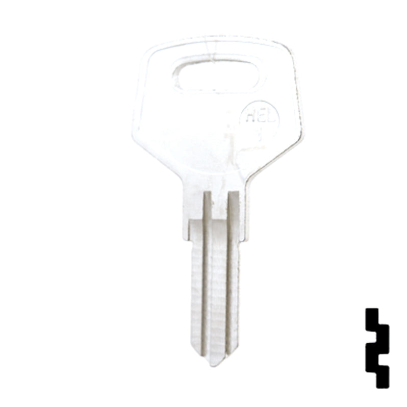 Uncut Key Blank | IKEA Cabinet, Filing Cabinet | HEL-1, ED4