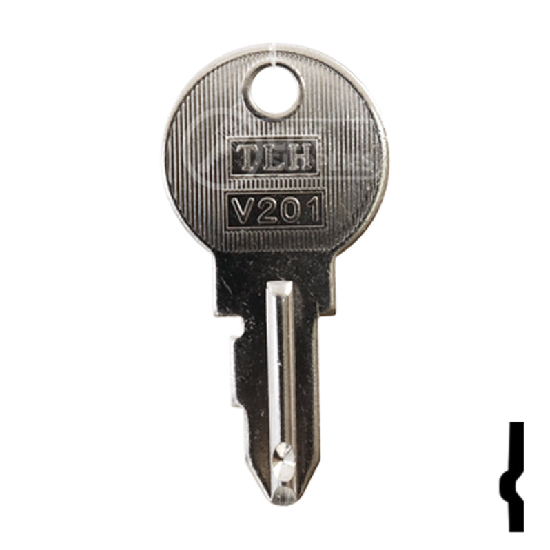 Uncut Key Blank | Kubota | BD113