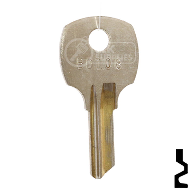 Uncut Key Blank | National, Square D | BD108