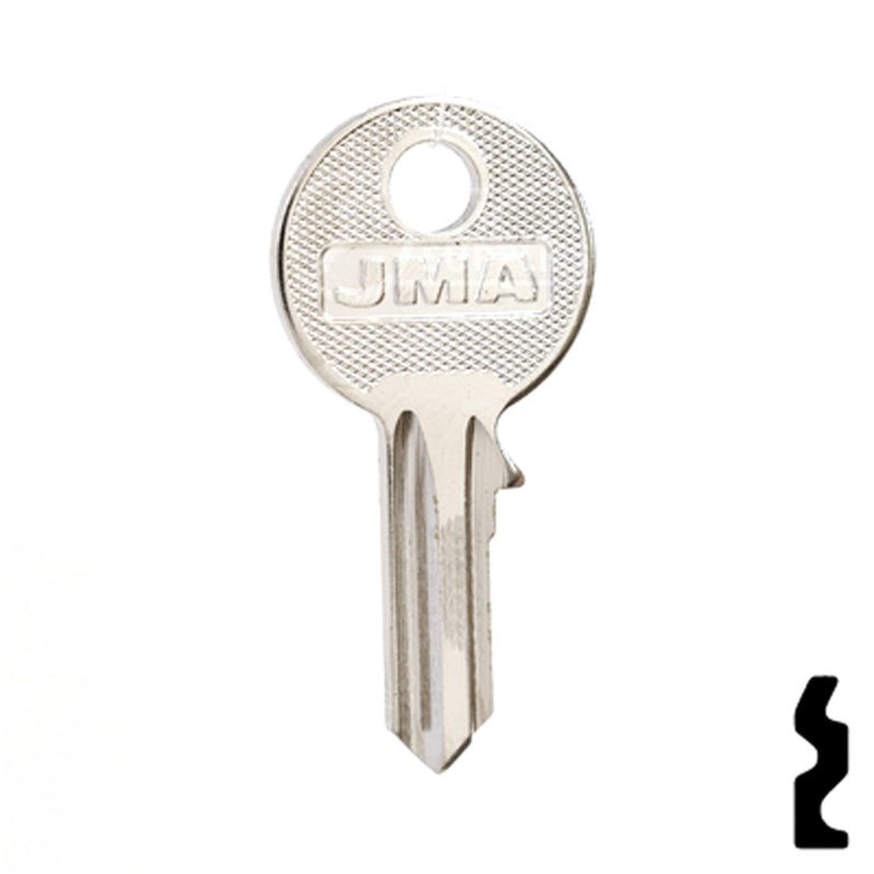 Uncut Key Blank | Ronis | RO-8D, PG2