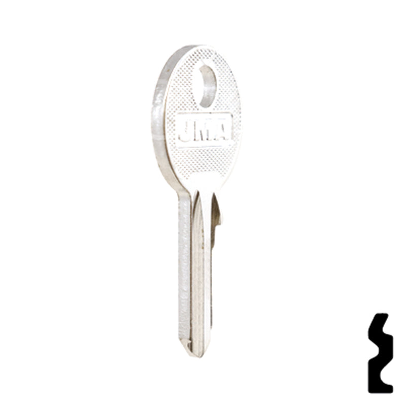 Uncut Key Blank | Ronis | RO-8D, PG2
