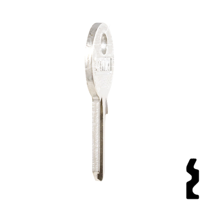 Uncut Key Blank | Ronis | RO-8D, PG2