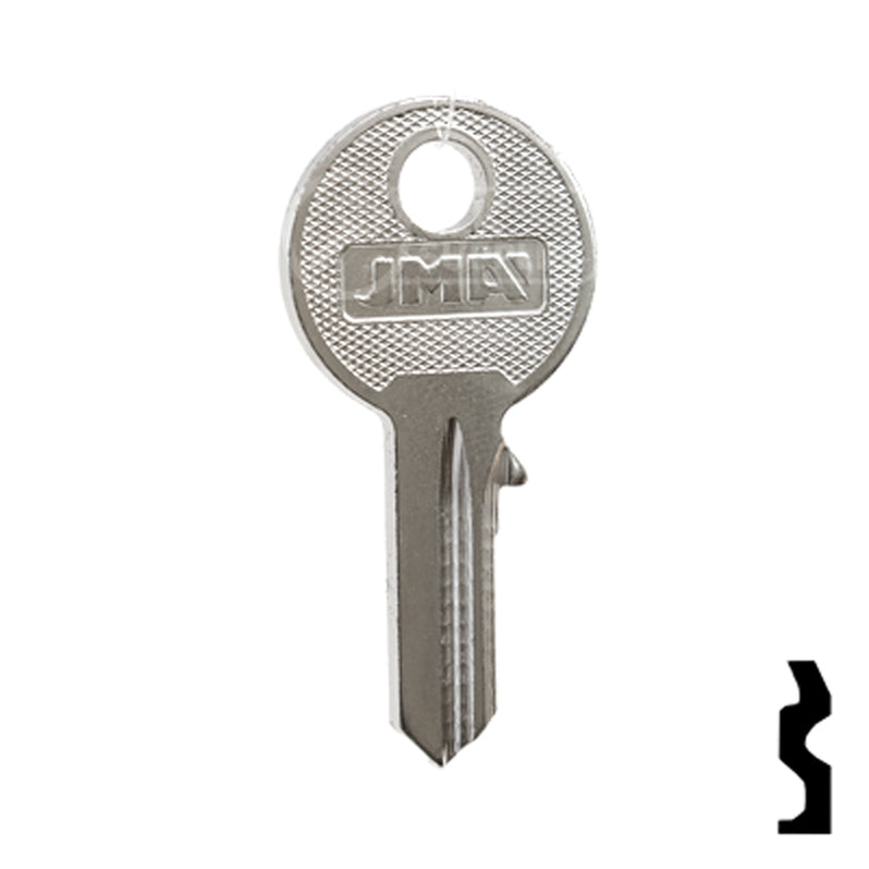 Uncut Key Blank | Ronis | RO-8I, R7DC