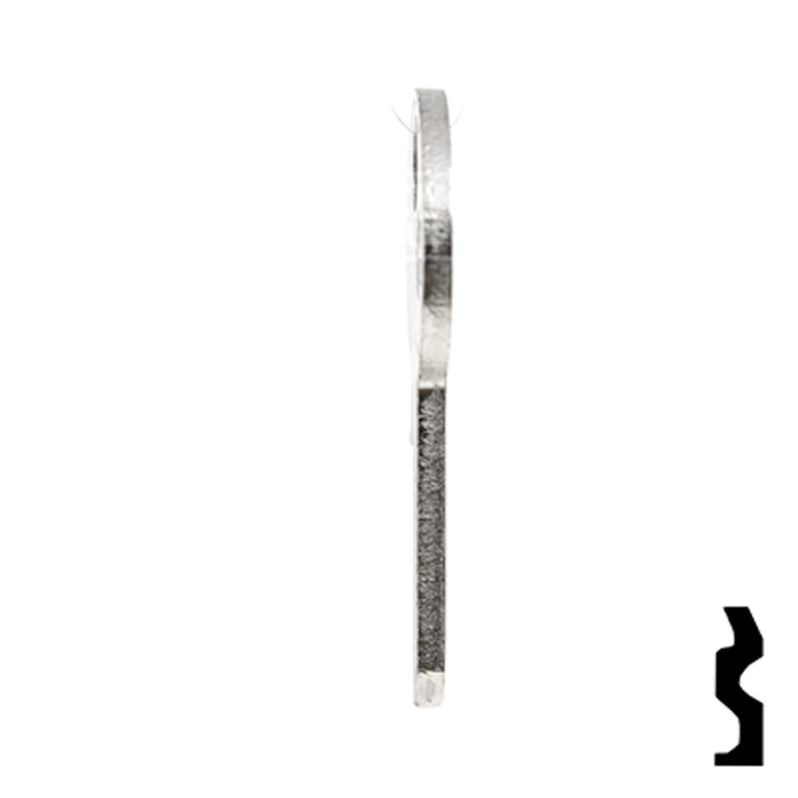 Uncut Key Blank | Ronis | RO-8I, R7DC