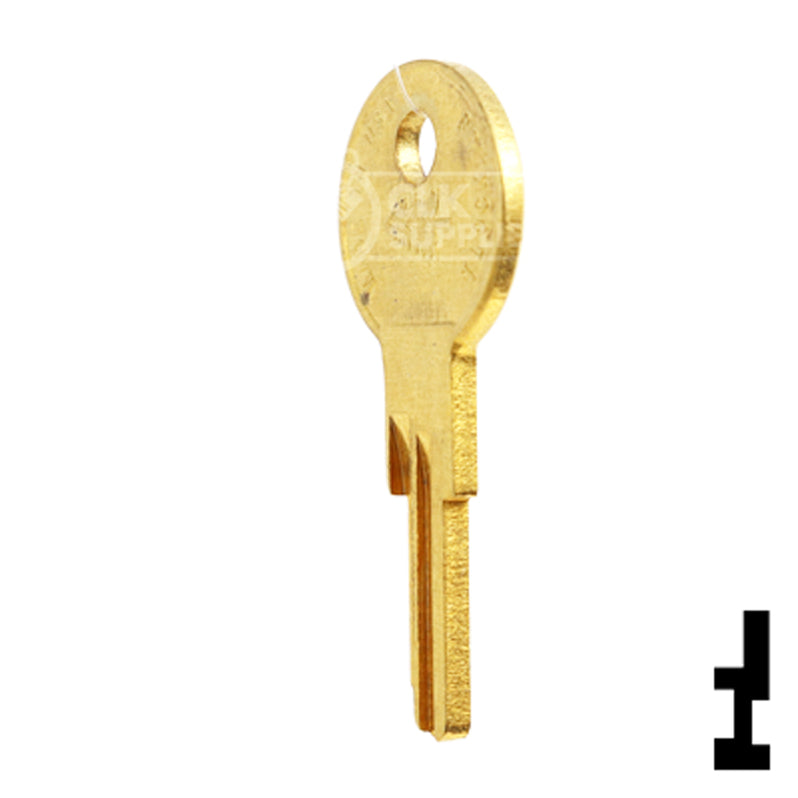 Uncut Key Blank | Square D, Timberline | BD126