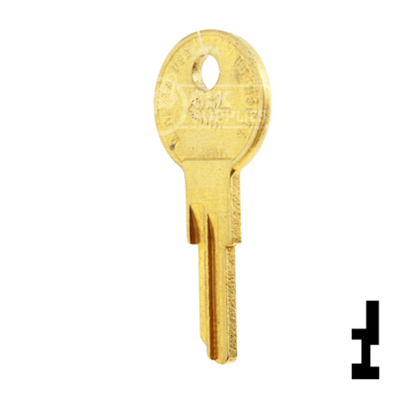 Uncut Key Blank | Square D, Timberline | BD126