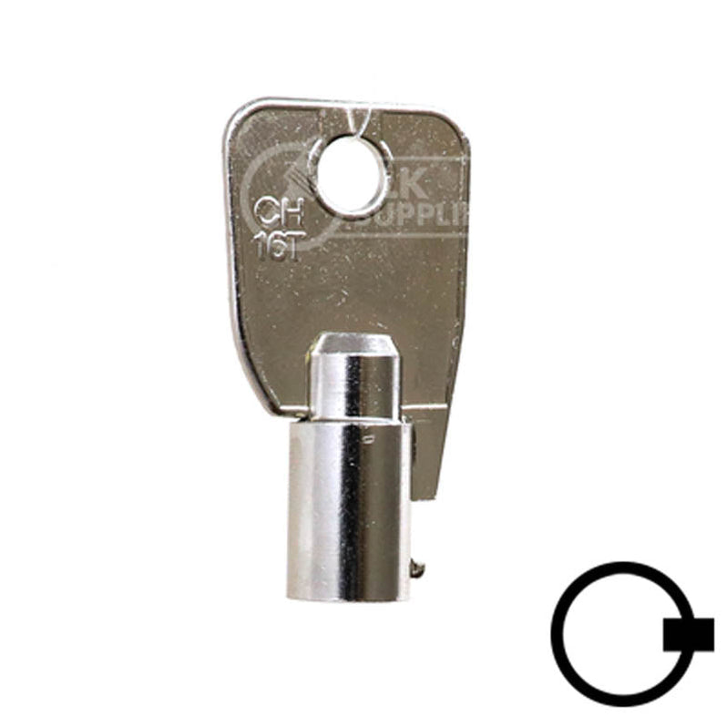 Tubular Key Blank | Small Ace | 1136S