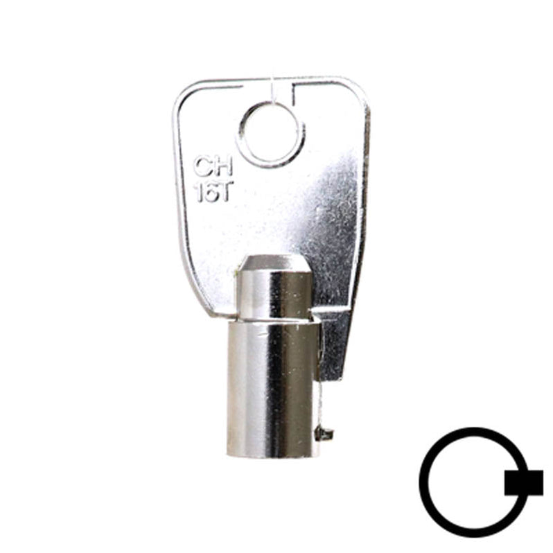 Tubular Key Blank | Small Ace | 1136S