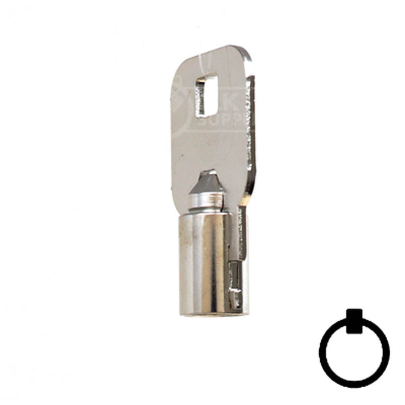 Tubular Key Blank | Chicago | 1137S