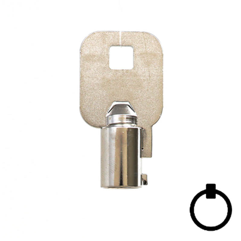 Tubular Key Blank | Chicago | 1137S