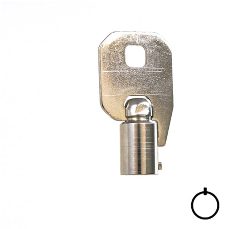 Tubular Key Blank | CompX Chicago, ACE & ACE II | (137)
