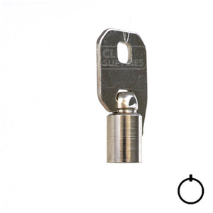 Tubular Key Blank | CompX Chicago, ACE & ACE II | (137)