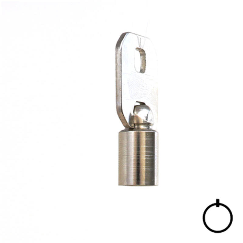 Tubular Key Blank | CompX Chicago, ACE & ACE II | (137)
