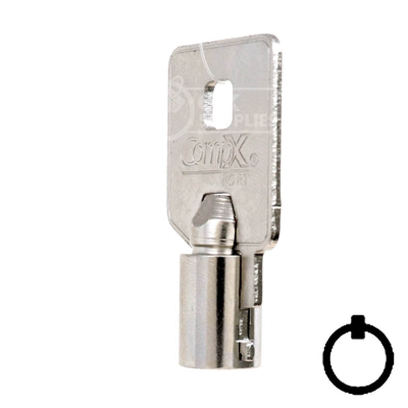 Tubular Key Blank | CompX Fort | 137
