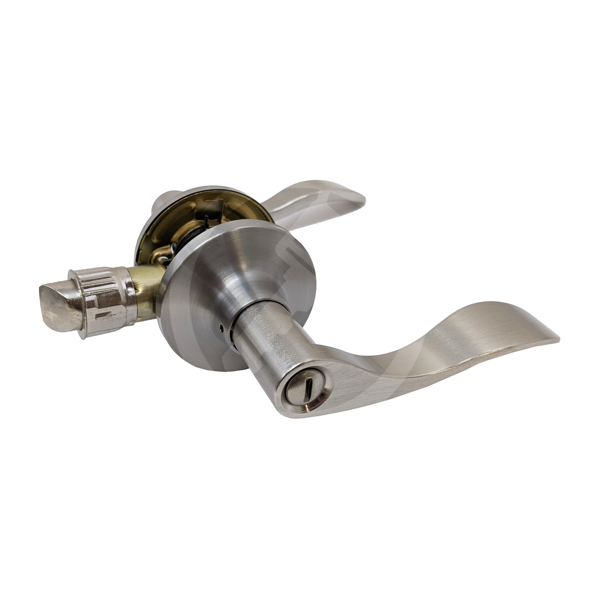 CitiLoc 500 Series Queen Privacy Lever | US15 Satin Nickel