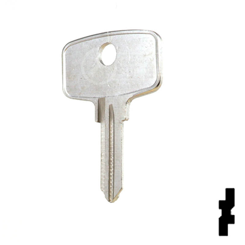 Uncut Key Blank | Snap-On | 1527