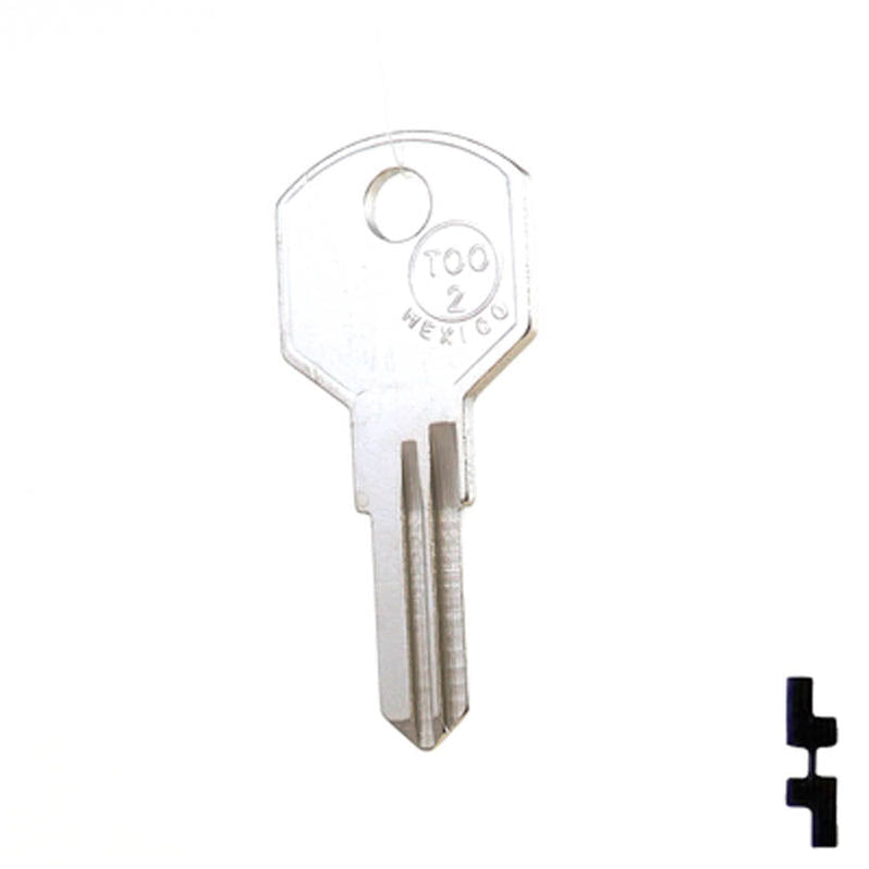 Uncut Key Blank | Craftsman, Delta | 1620