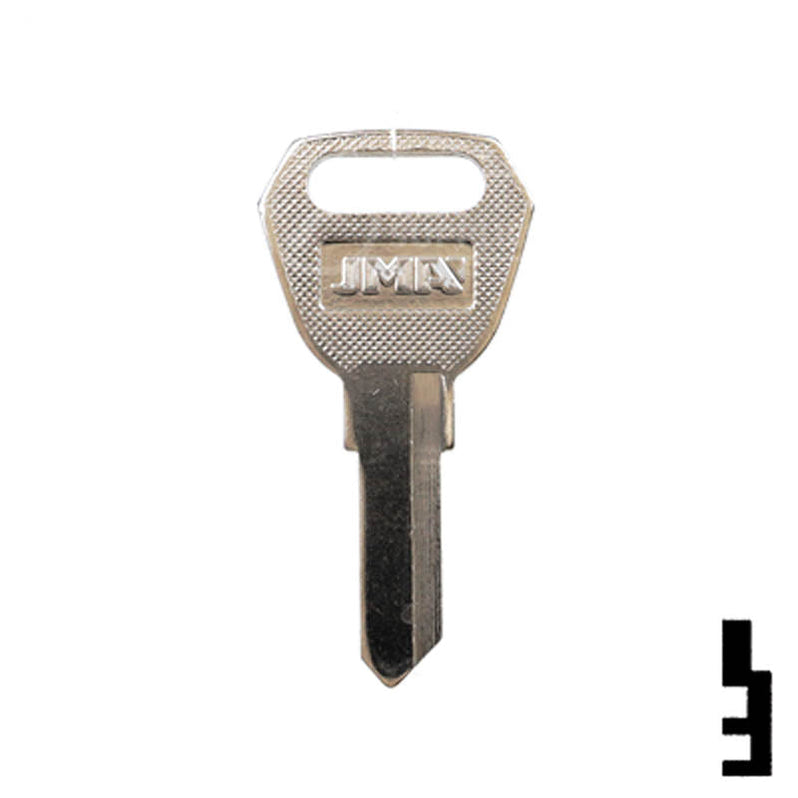 Uncut Key Blank | Fulton Hitch | 1645, FLT-1
