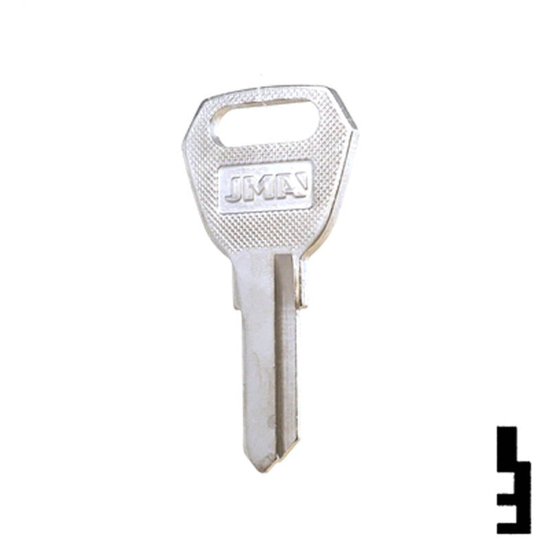Uncut Key Blank | Fulton Hitch | 1645, FLT-1